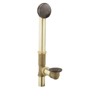 moen 90410orb tub and shower drain cover, oil rubbed bronze