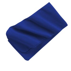 port authority extra long fleece scarf, color: royal, size: one size