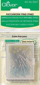 clover patchwork pins fine