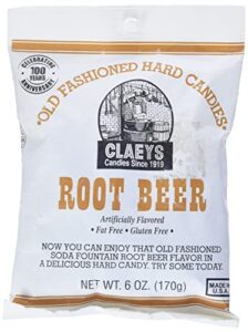 claey's root beer drops, 6-ounce packages (pack of 12)