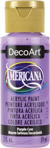 decoart americana acrylic paint, 2-ounce, purple cow