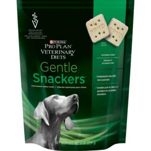 purina pro plan veterinary diets gentle snackers canine dog treats - 8 oz. pouch