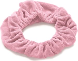 tassi (soft pink) hair holder head wrap stretch terry cloth, the best way to hold your hair since...ever!