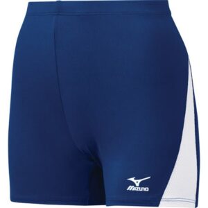 Mizuno 6 Panel Volleyball Short, Navy/White, Small