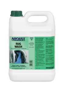 nikwax rug wash non-detergent equestrian cleaner - 5lt