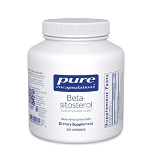 pure encapsulations beta-sitosterol | supplement for urinary flow and health* | 270 capsules