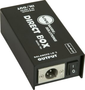 livewire pdi double shielded heavy duty passive direct box