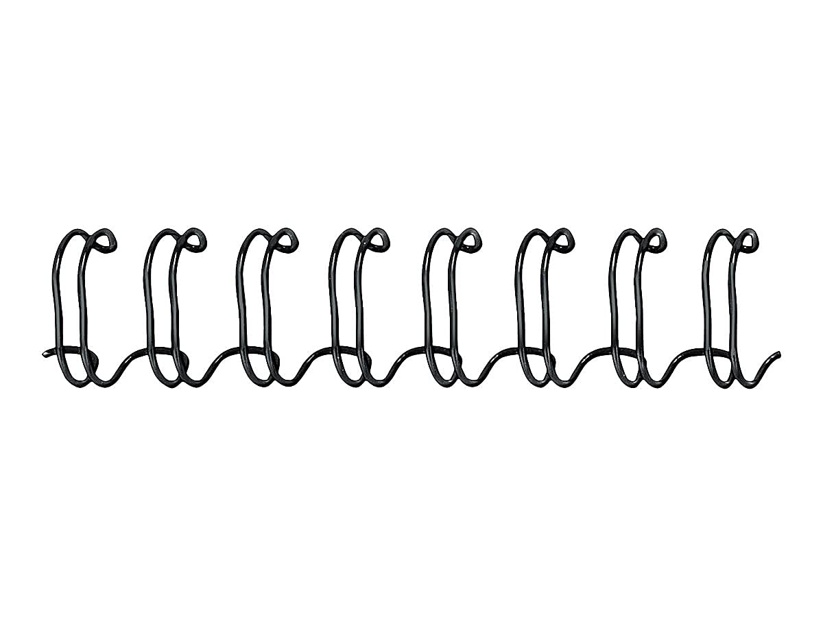 Fellowes 3/8-Inch Binding Spines Wire, 25-Pack, Black (52541)