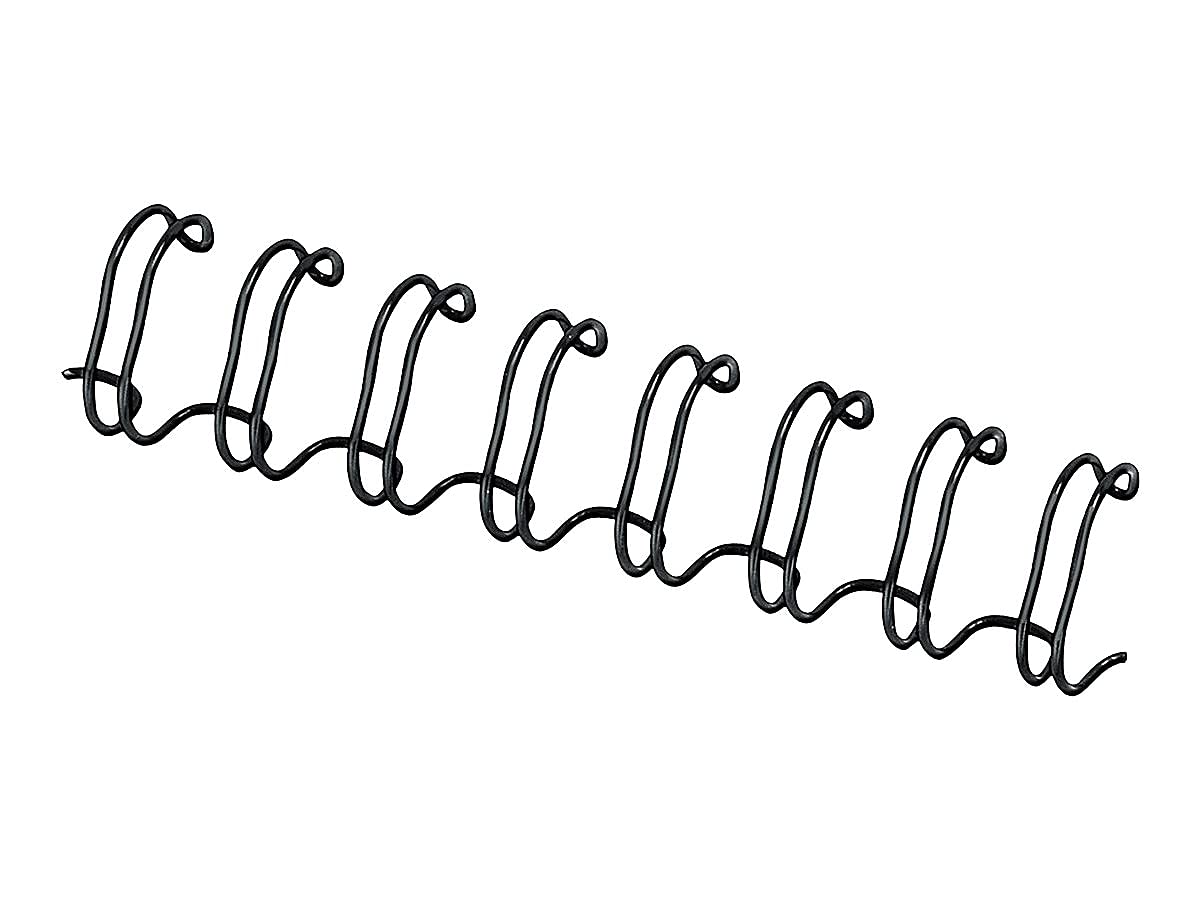 Fellowes 3/8-Inch Binding Spines Wire, 25-Pack, Black (52541)