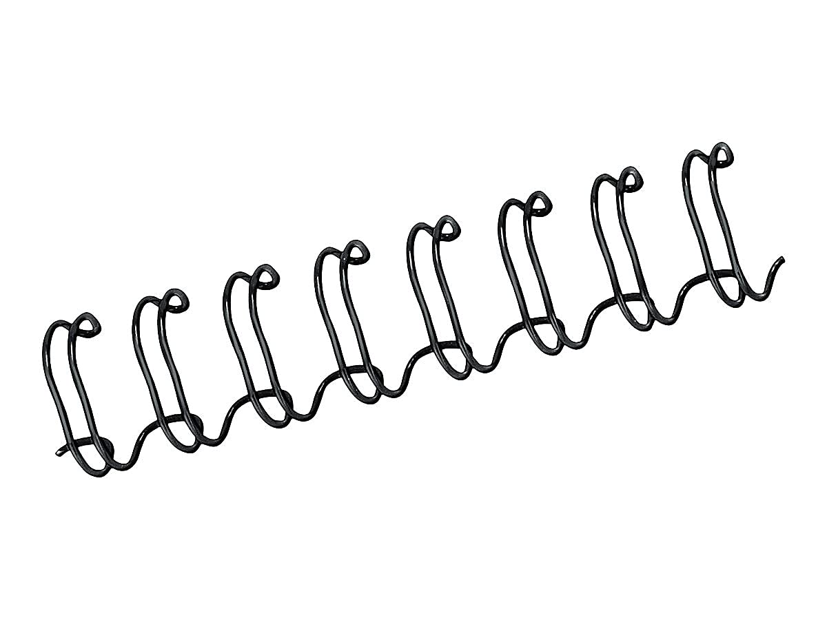 Fellowes 3/8-Inch Binding Spines Wire, 25-Pack, Black (52541)