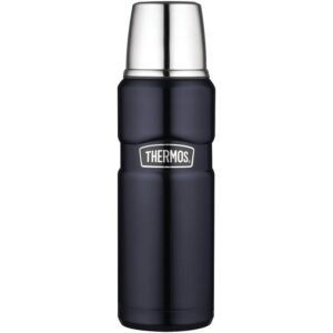 thermos stainless king vacuum-insulated compact bottle, 16 ounce, midnight blue