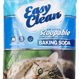 Pestell Easy Clean Clumping Cat Litter with Baking Soda, 40-Pound