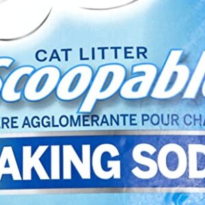 Pestell Easy Clean Clumping Cat Litter with Baking Soda, 40-Pound