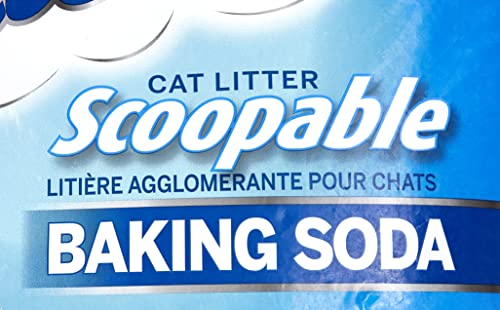 Pestell Easy Clean Clumping Cat Litter with Baking Soda, 40-Pound