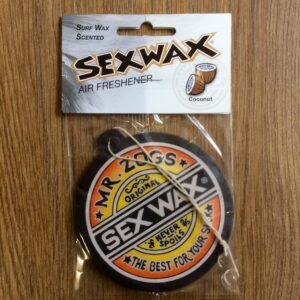 mr zoggs sex wax air car air freshener coconut