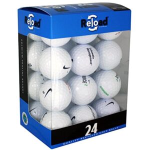 Reload Recycled Golf Balls (24-Pack) of Nike Golf Balls, White, One Size