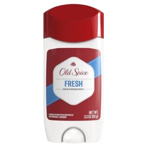 old spice high endurance anti-perspirant deodorant for men, fresh scent, 3.3 oz