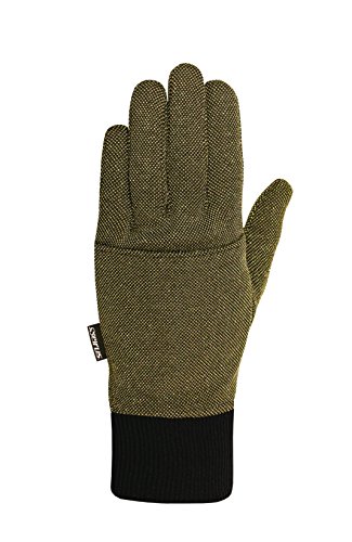 Seirus Innovation Thermalux Heat Pocket Glove Liner,Black/Gold,Large/X-Large