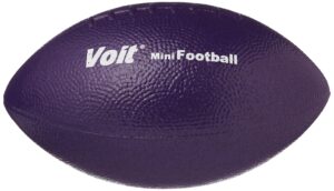 voit tuff foam 8 1/2" football - purple 1243857