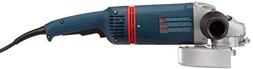 BOSCH 1893-6 9 Large Angle Grinder with Rat Tail Handle, Black,grey,green