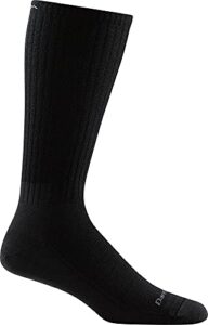 darn tough standard issue mid calf light cushion sock - men's black medium