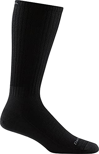 Darn Tough Standard Issue Mid Calf Light Cushion Sock - Men's Black Medium