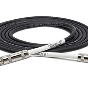 Hosa GTR-205R Straight to Right Angle Guitar Cable, 5 Feet Black