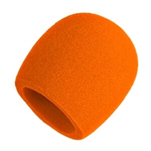 performance plus microphone windscreen, ball style (ws-1o), orange