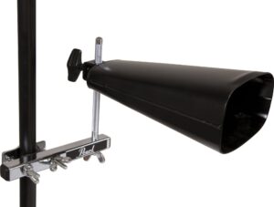 pearl primero 10" rock cowbell with clamping pps30 mount for easy attachment anywhere around the drum set.