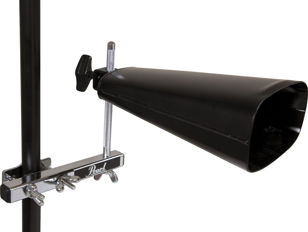 Pearl Primero 10" Rock Cowbell with Clamping PPS30 Mount for Easy Attachment Anywhere Around The Drum Set.