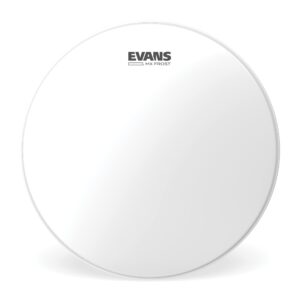 evans mx frost marching tenor drum head, 12 inch