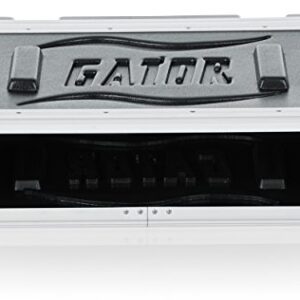 Gator Lightweight Molded 2U Rack Case with Heavy Duty Latches; Shallow 14.25' depth (GR-2S)