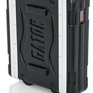 Gator Lightweight Molded 2U Rack Case with Heavy Duty Latches; Shallow 14.25' depth (GR-2S)