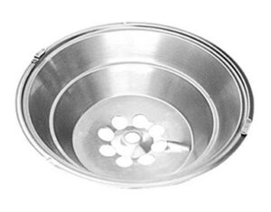 magma products, 10-758 inner fire pan, marine kettle 2 gas grill, party size, replacement part