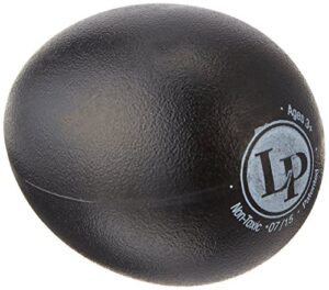 latin percussion lp001-bk plastic egg shakers black bag of 36