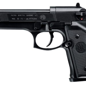 Beretta M 92 FS All Metal .177 Caliber Pellet Gun Air Pistol, Black, One Size