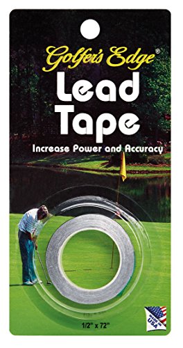 Unique Sports Golf Lead Tape 1/2-inch Wide x 72" Long