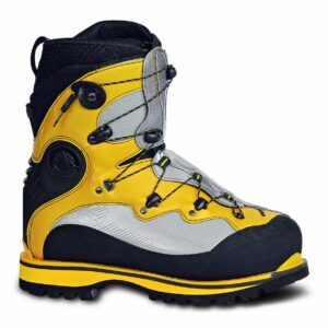 la sportiva spantik men's mountain climbing mountaineering boot, yellow/silver, 41 m eu