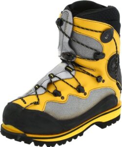 la sportiva spantik mountaineering boot - men's yellow/grey 43.5