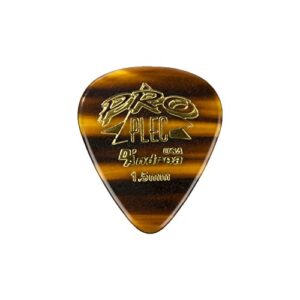 d'andrea ppro-351 pro plec 351 standard guitar pick, 12-piece, shell, 1.5mm