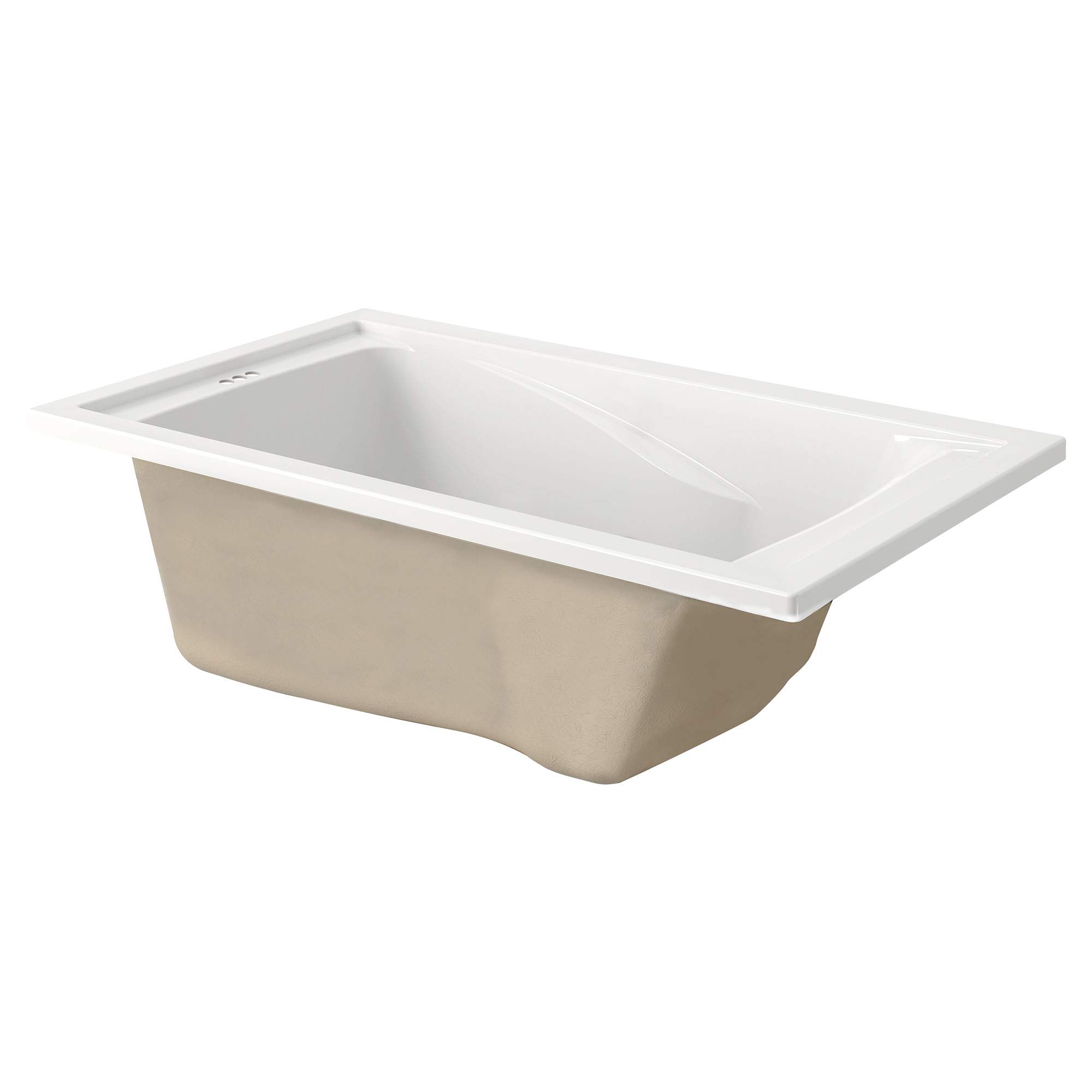 American Standard 2771V002.020 Evolution 5 ft. x 36 in. Deep Soaking Tub with Reversible Drain, White