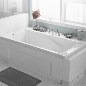 American Standard 2771V002.020 Evolution 5 ft. x 36 in. Deep Soaking Tub with Reversible Drain, White