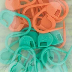 Clover Lock Ring Markers, 20/pkg