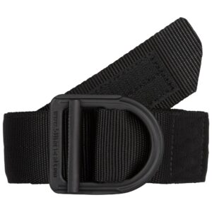 5.11 tactical operator 1.75" belt, nylon mesh, stainless steel buckle, black, small, style 59405