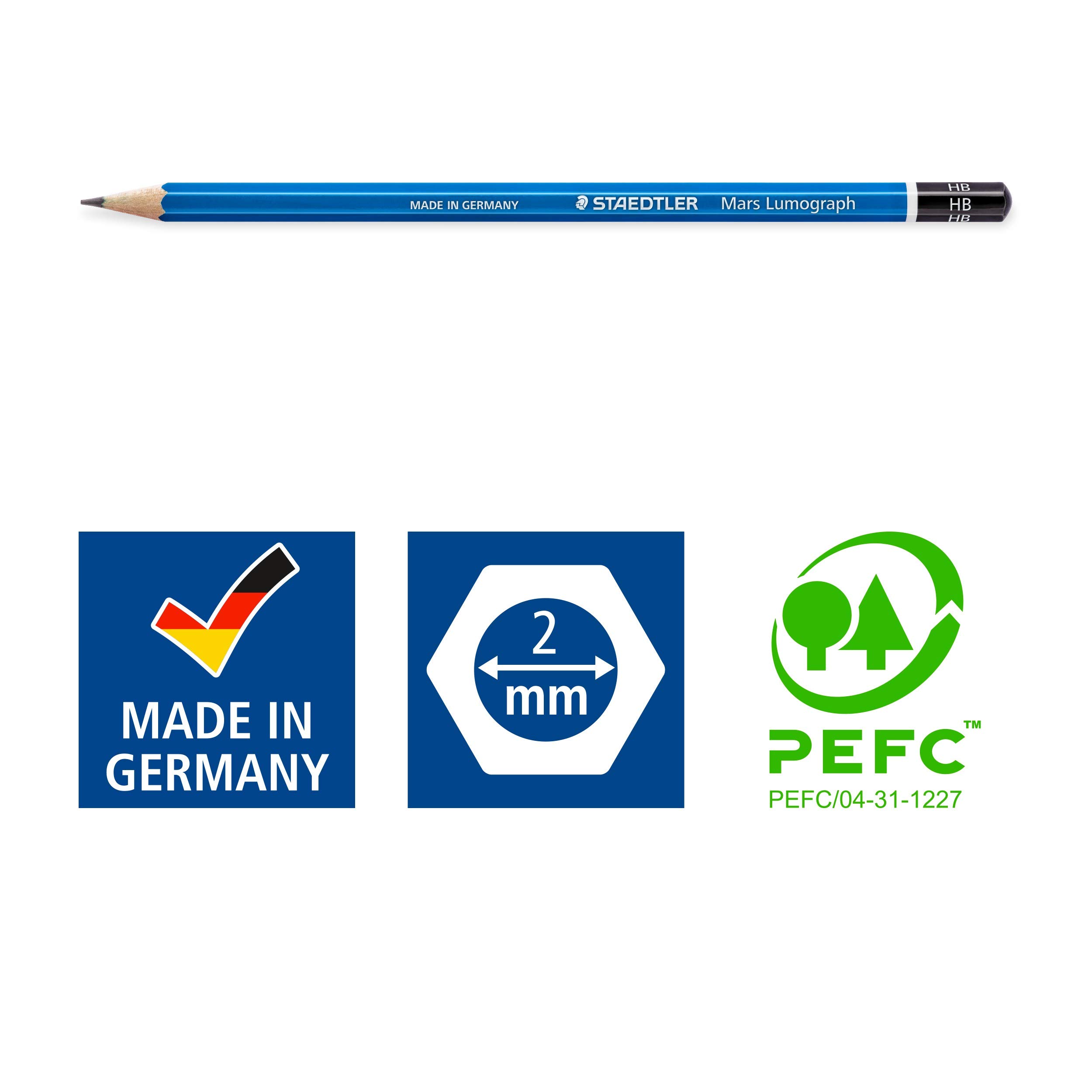 STAEDTLER Rumogurafu drafting pencil HB 100-HB (japan import)