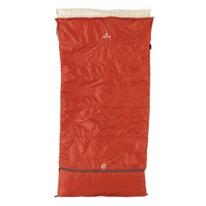 Snow Peak Ofuton Sleeping Bag - Versatile Camping Sleeping Bag for Cold Weather & Warm Sleeping - Comfortable & Durable Camping Equipment - Wide