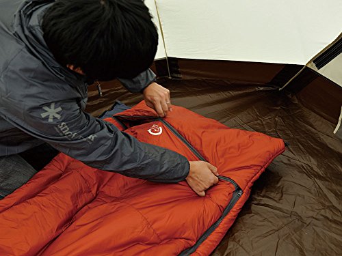 Snow Peak Ofuton Sleeping Bag - Versatile Camping Sleeping Bag for Cold Weather & Warm Sleeping - Comfortable & Durable Camping Equipment - Wide