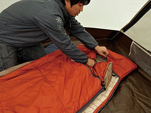 Snow Peak Ofuton Sleeping Bag - Versatile Camping Sleeping Bag for Cold Weather & Warm Sleeping - Comfortable & Durable Camping Equipment - Wide