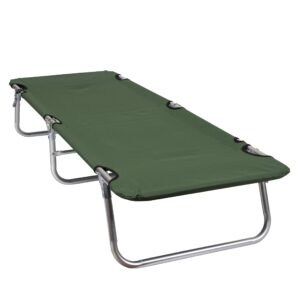 stansport weekender folding cot (g-72),green, 71.25" l x 23" w x 12.25" h