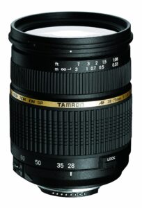 tamron sp af 28-75mm f/2.8 xr di ld aspherical [if] macro lens for nikon black